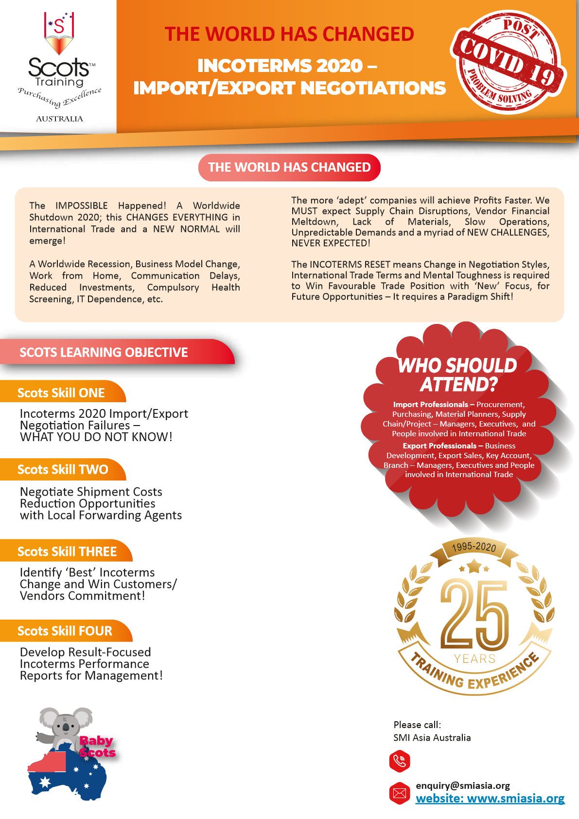 INCOTERMS 2020 – IMPORT/EXPORT NEGOTIATIONS – SMI ASIA Australia