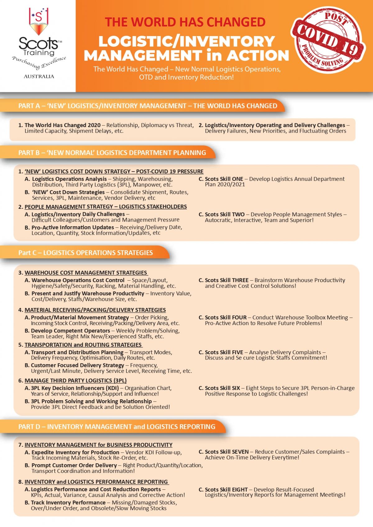 Logistic/Inventory Management In Action – SMI ASIA Australia